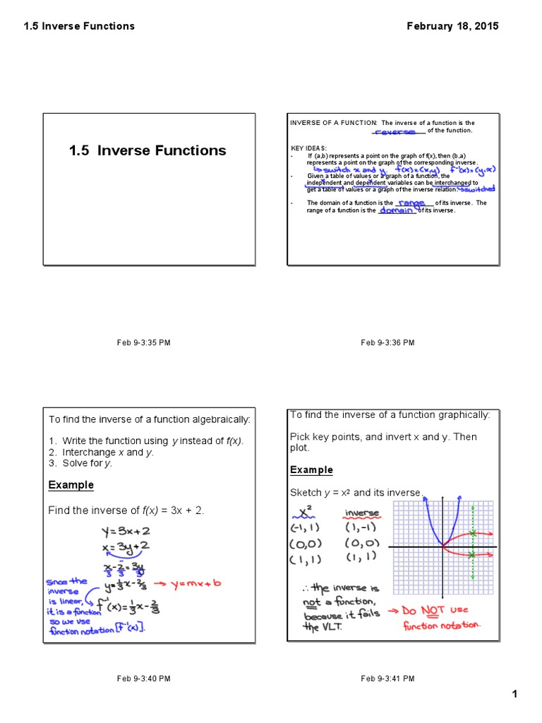1.5 (Complete) | PDF | Function (Mathematics) | Analysis