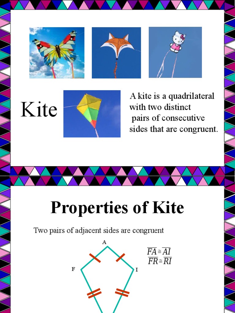 Kite | PDF | Euclidean Plane Geometry | Polytopes
