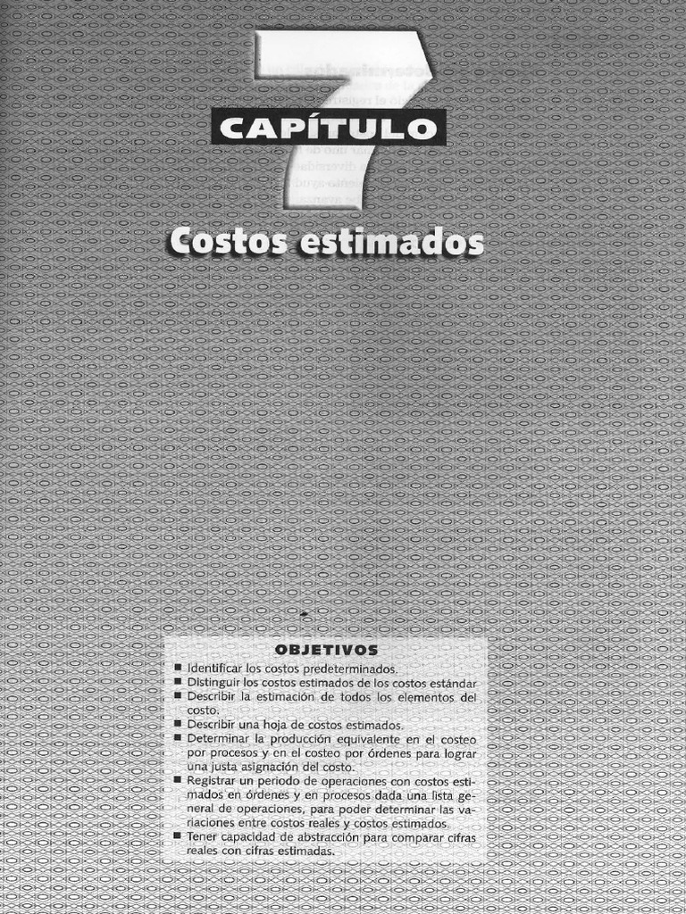 Costosestimados - Calleja | PDF