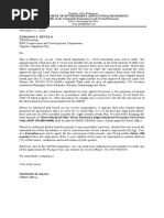 Sample Letter of Request For Stoppage | PDF | Philippines | Government