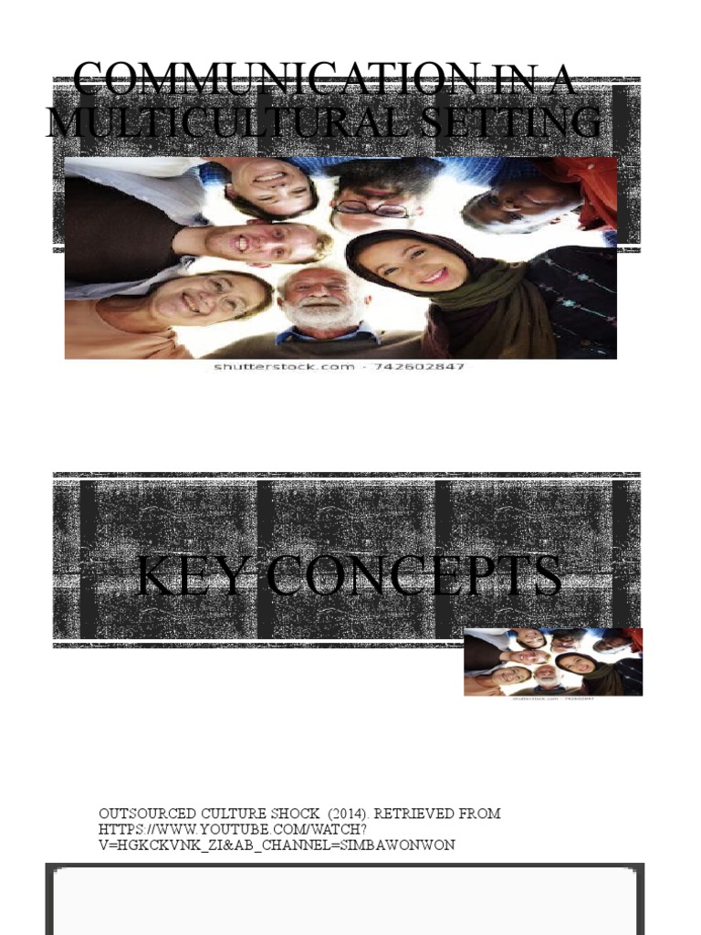 Communication in A Multicultural Setting (Concepts) | PDF | Nonverbal Communication | Communication