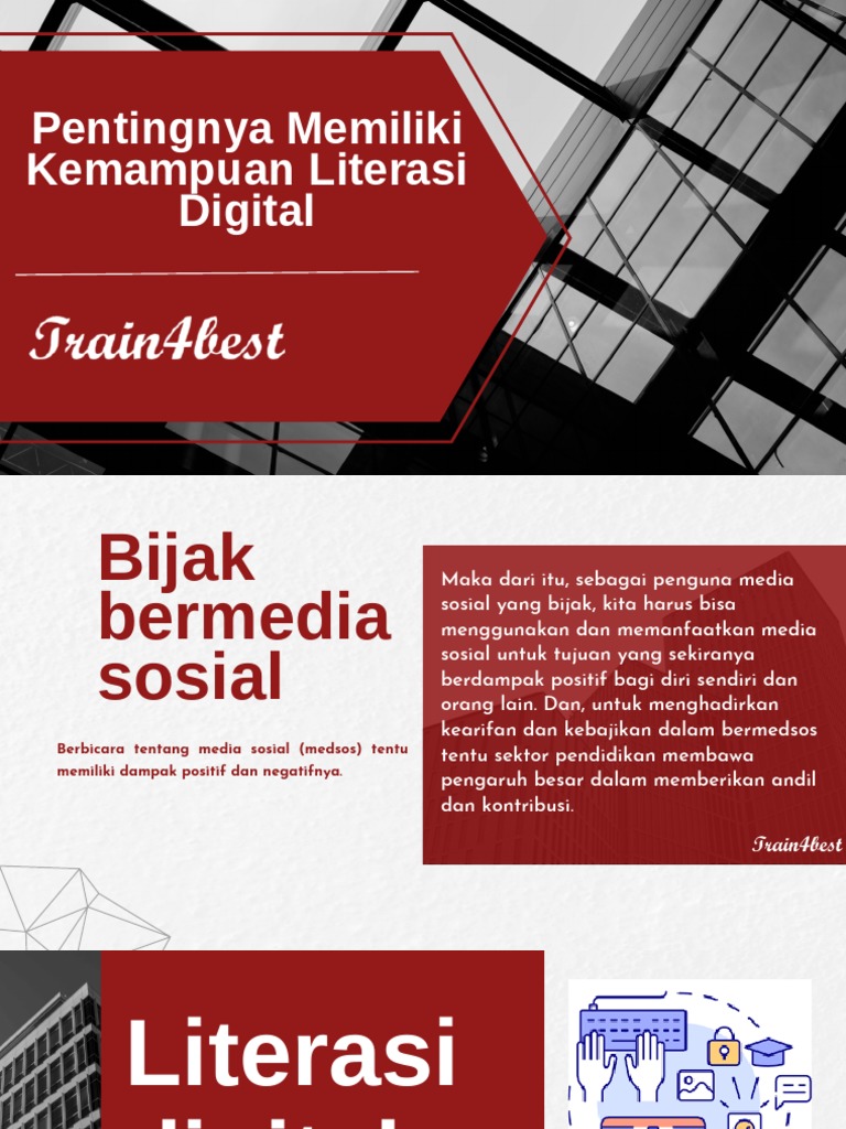 Literasi Digital - Materi 1 Pentingnya Memiliki Kemampuan Literasi Digital | PDF