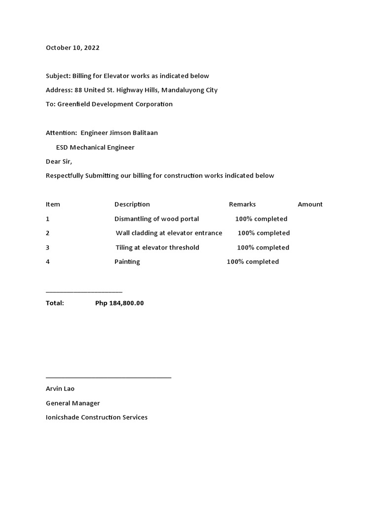 Teleperformance Billing | PDF