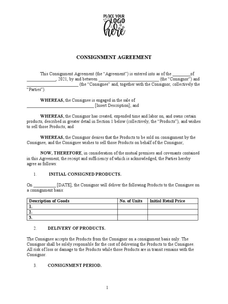Consignment Agreement Guide for Artists & Galleries | PDF | Private Law | Civil Law (Legal System)