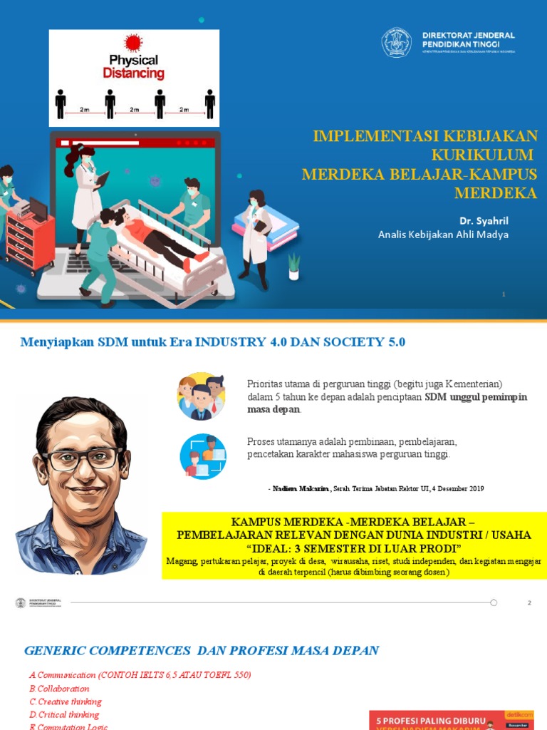 Implementasi Kampus Merdeka Belajar 08062020 | PDF