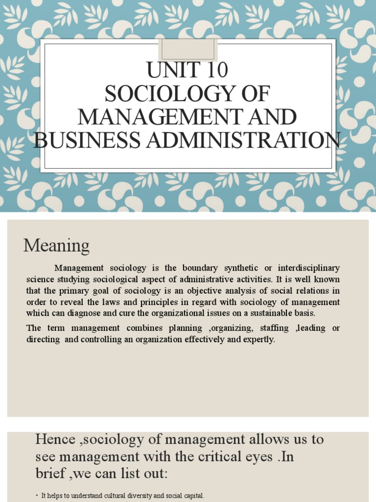 Understanding Organizational Culture, Structure, and Dynamics Through a ...