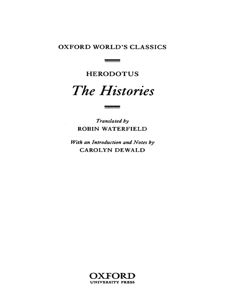 Herodotus Book | PDF | Achaemenid Empire | Herodotus