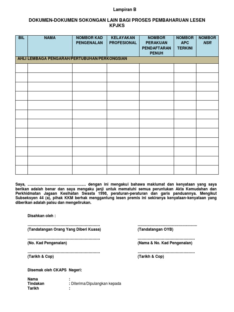 Lampiran-B 021221 | PDF
