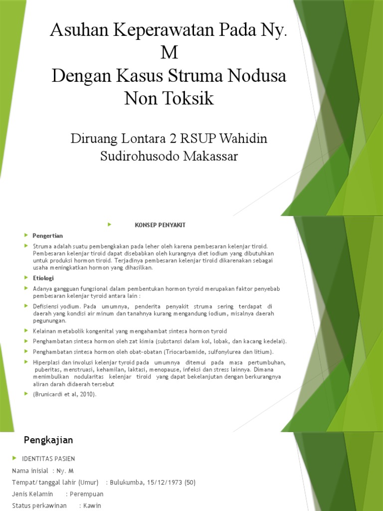 Askep Struma | PDF