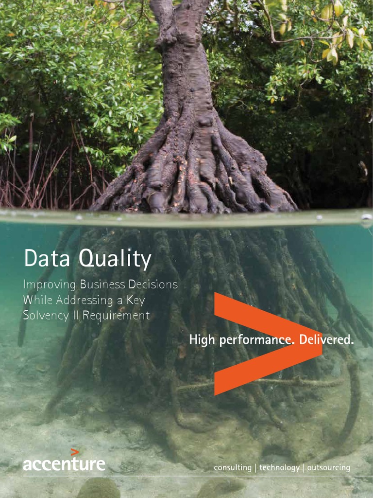 Accenture Data Quality Key Solvency Requirements | PDF | Data Quality | Governance