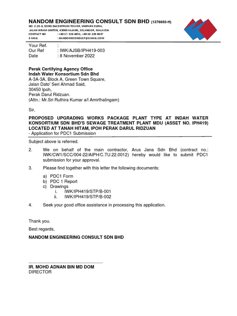 003 - PDC1 Submission 1 | PDF