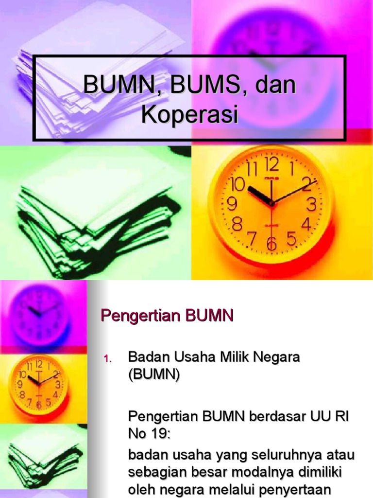 Bumn, Bums | PDF