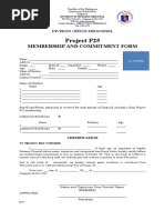 ANNEX C Kabuhayan Program Beneficiary Profile Form NFSW | PDF
