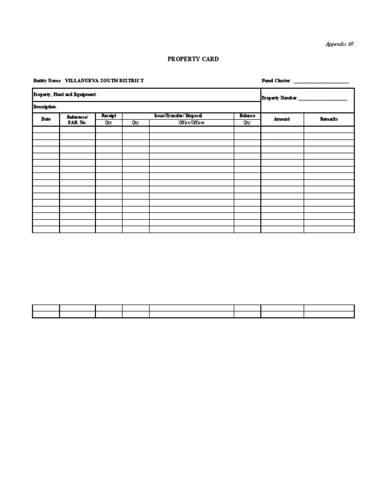 Appendix 69 PC | PDF