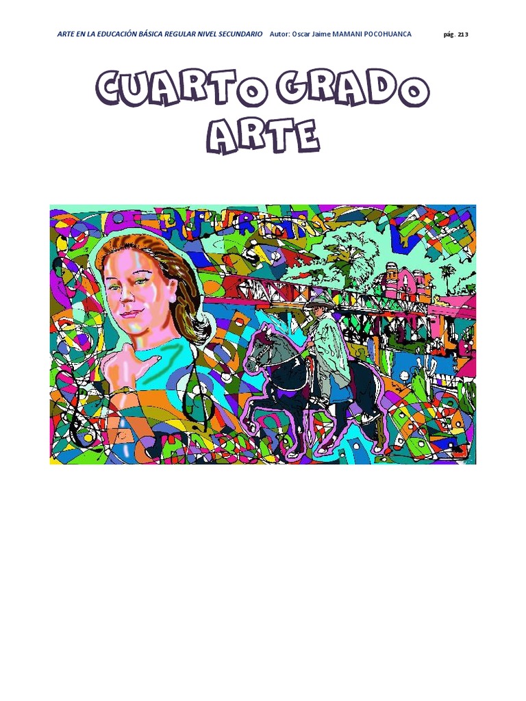 Libro de Arte - Secundaria 1°-2°-3°-4°-5° Grado-213-271 PDF | PDF ...
