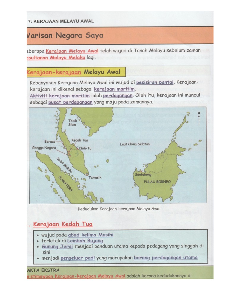 Nota Sejarah Tahun 4 | PDF