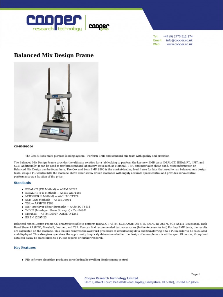 Balanced Mix Design Frame | PDF | Microcontroller | Electrical Engineering