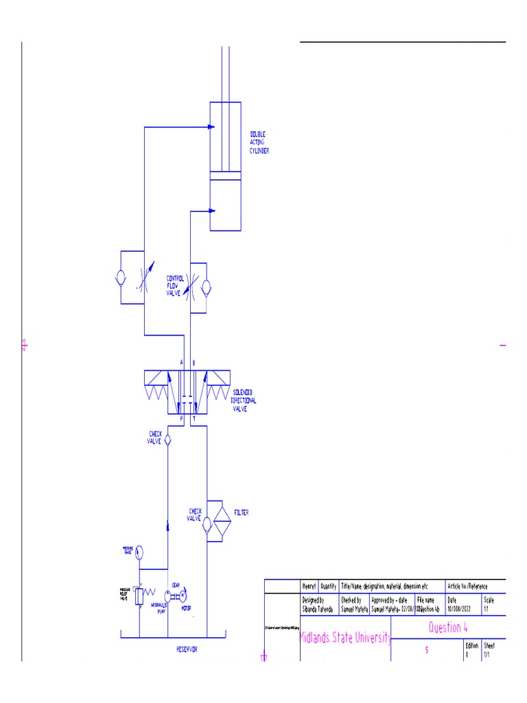 AutoCAD Assignment 2....... (QSTN 4b - Tatenda Sibanda) PDF | PDF