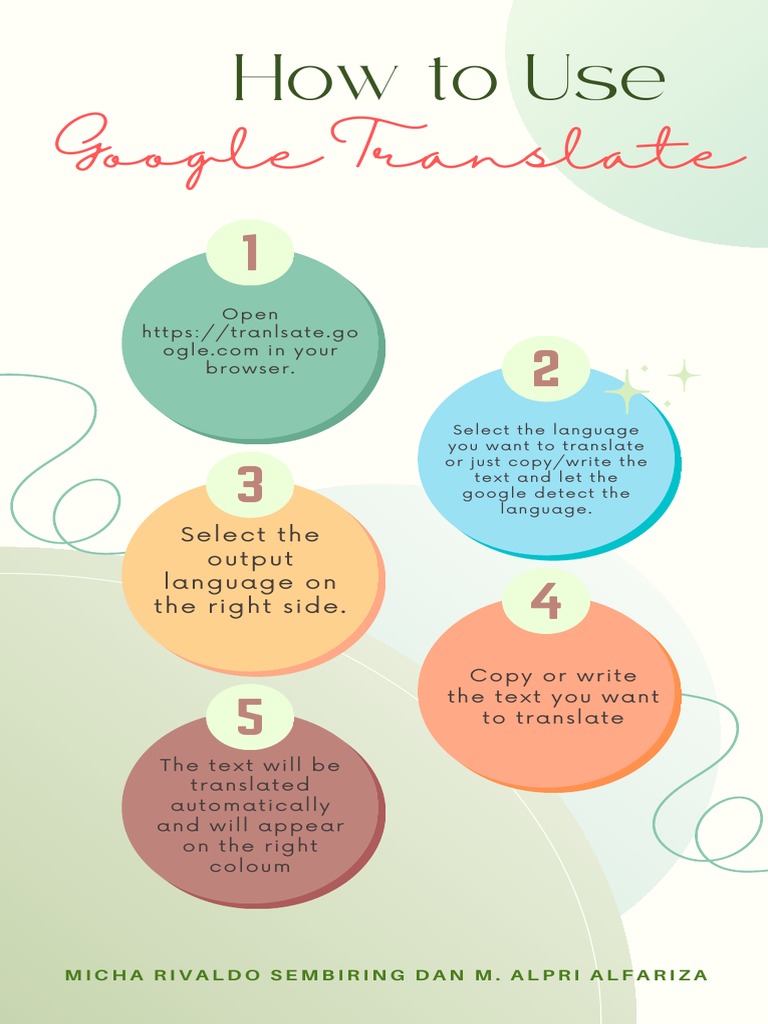 How To Use Google Translate PDF | PDF