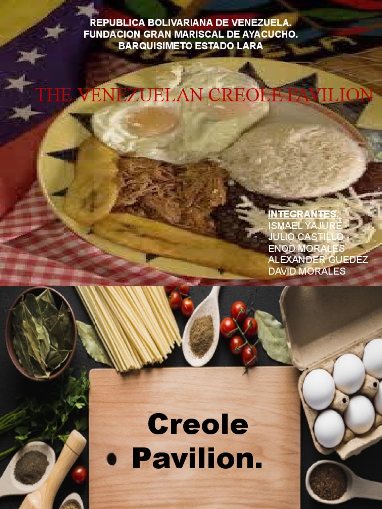 Presentacion Del Pabellon Criolla | PDF | Paprika | Cooking