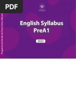PreA1 English Learning Booklet | PDF | English Language | Workweek And Weekend