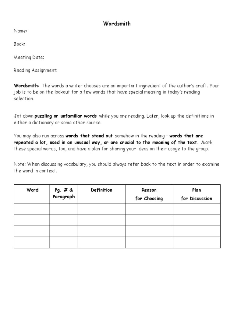 Wordsmith | PDF | Language Arts & Discipline | Foreign Language Studies