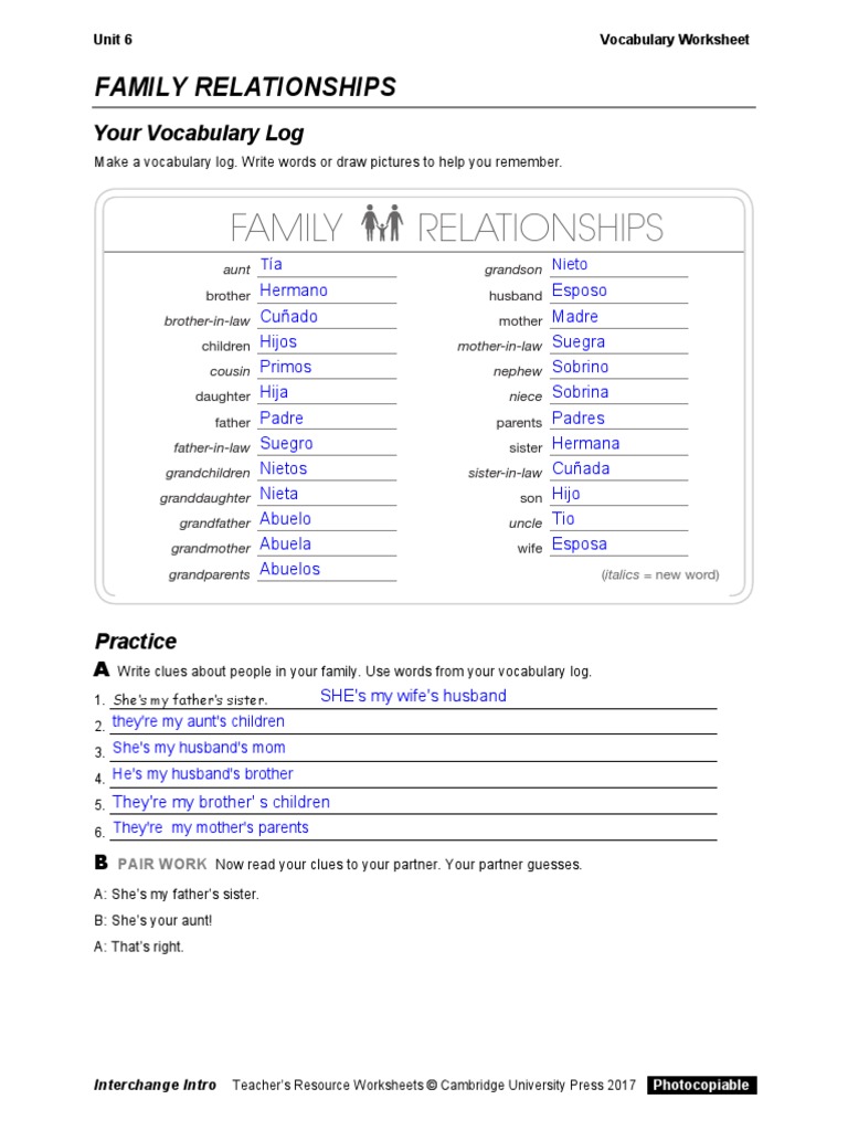 Family Relationship | PDF