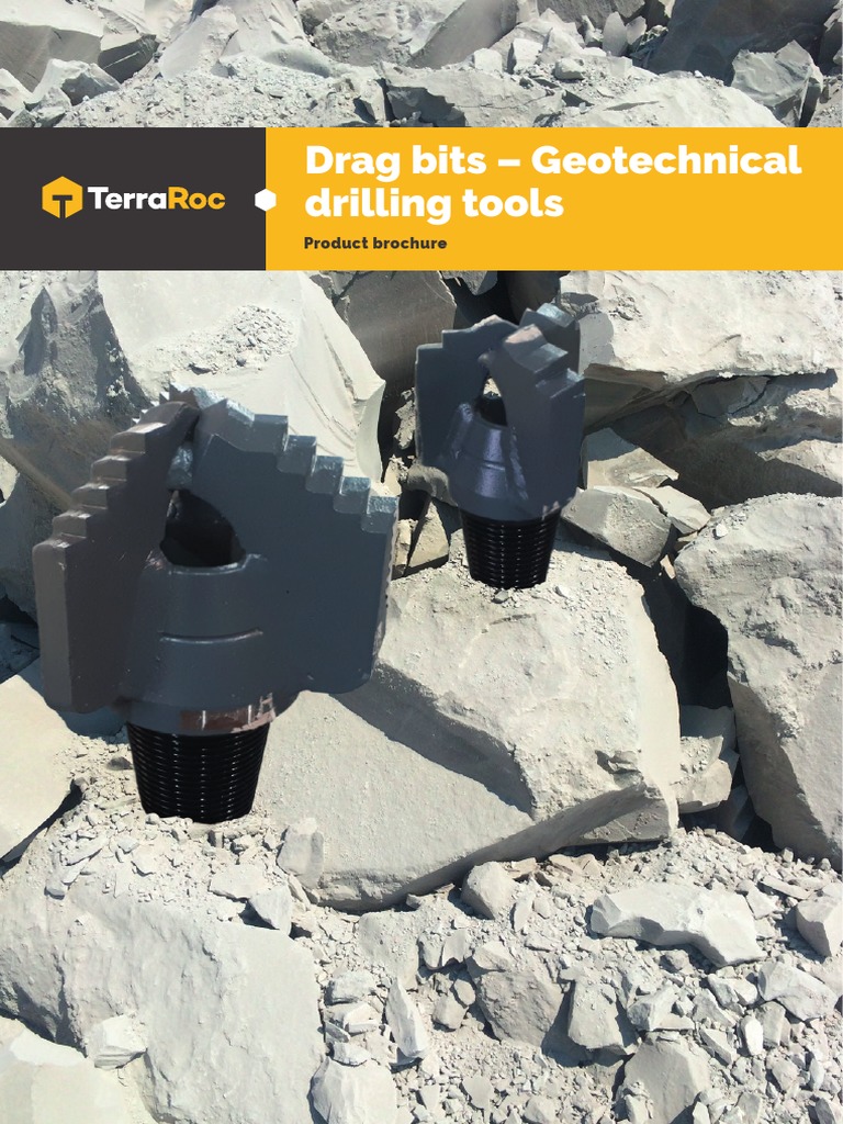 Drag Bits Geotechnical Drilling Tools Symmetrix And Elemex Product