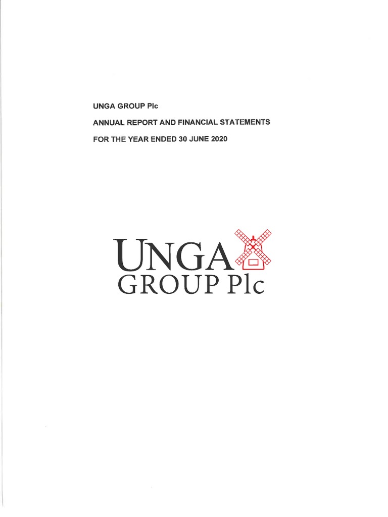 Unga Group PLC Annual Report and Financial Statements | PDF