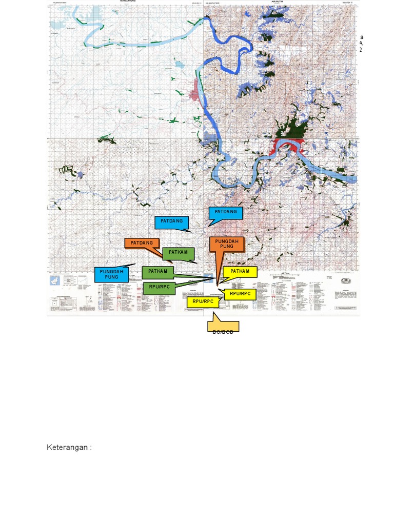 Peta Daerah Latihan | PDF
