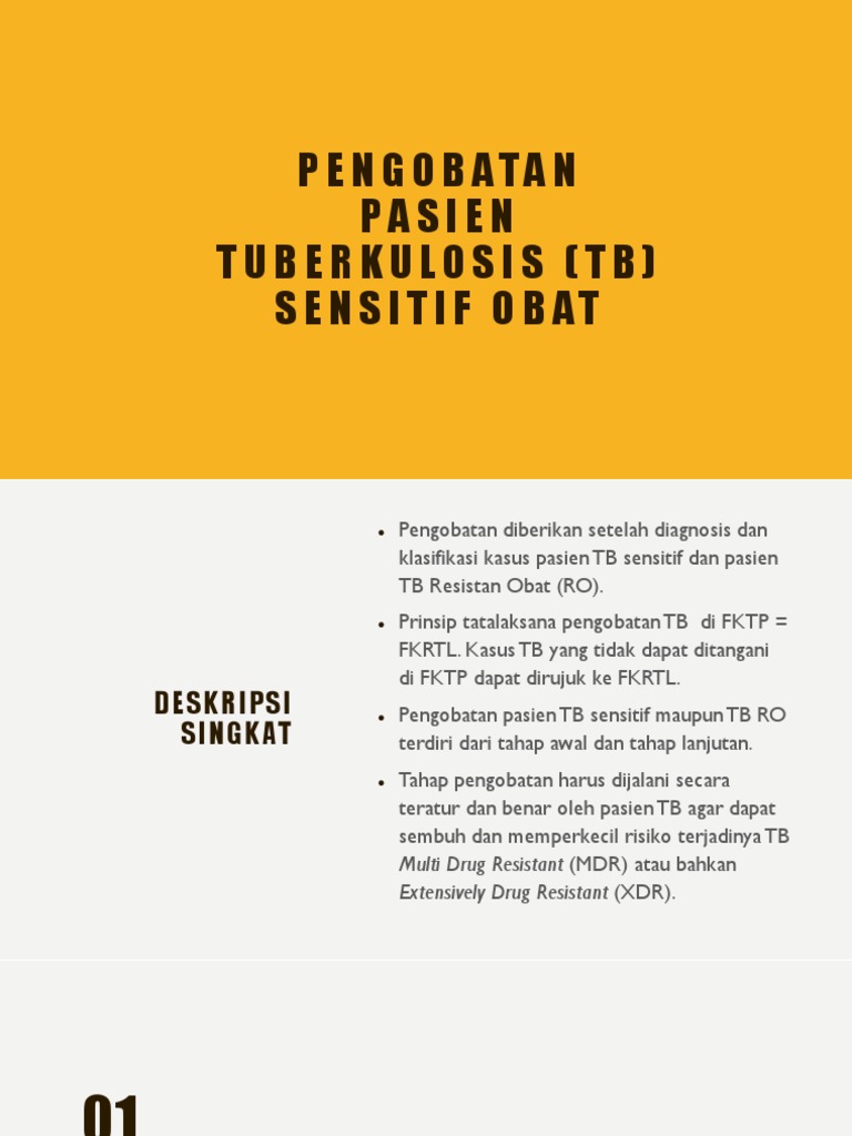 Pemantauan Pengobatan TB Sensitif Obat | PDF | Sains & Matematika