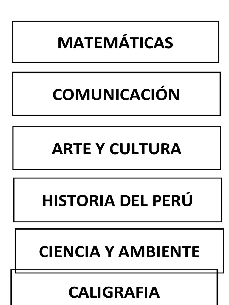 Etiquetas Escolares | PDF