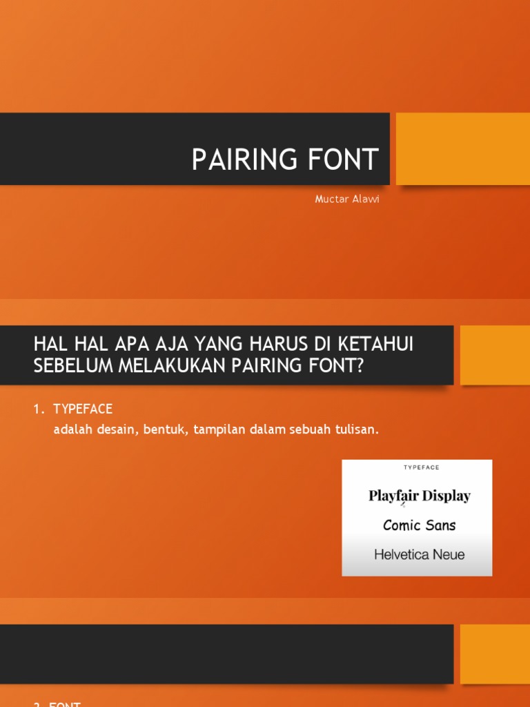 Pairing Font | PDF