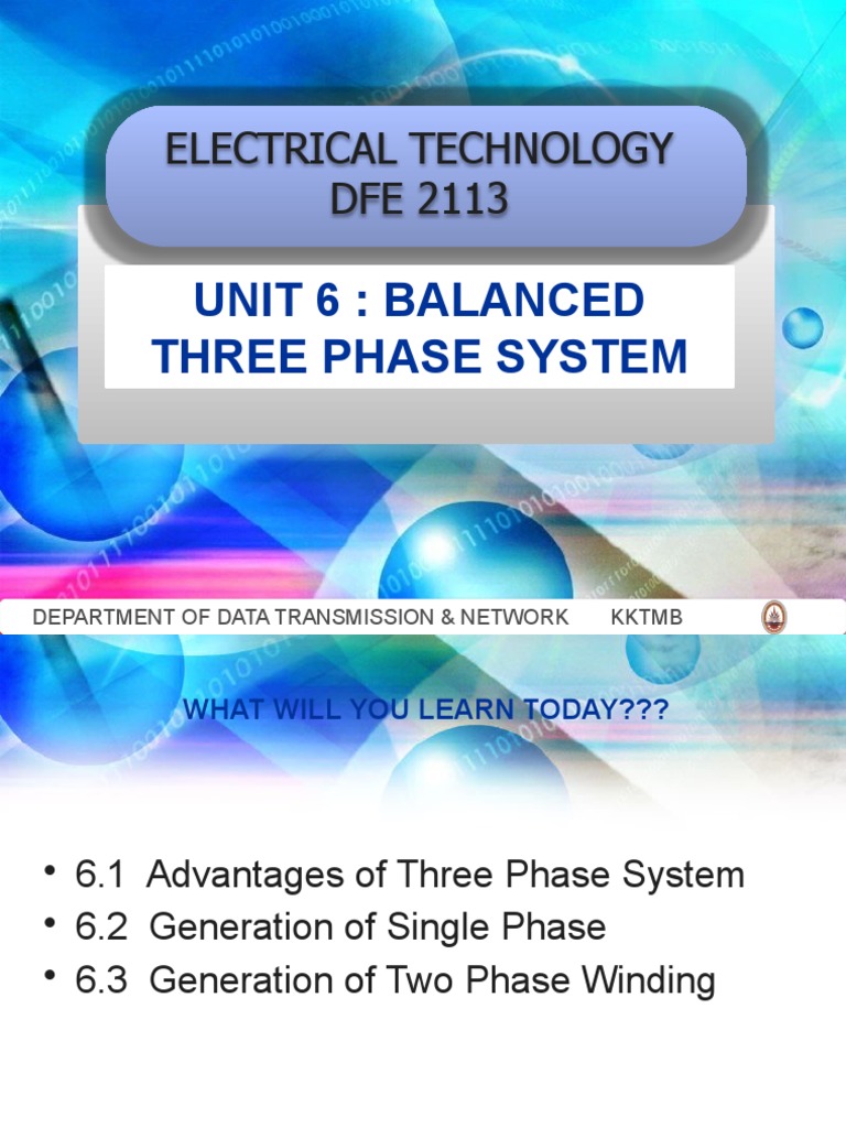 Unit 6 - Balanced Three Phase System | PDF | Ac Power | Electronic ... Unit 6 - Balanced Three Phase System | PDF | Ac Power | Electronic ...