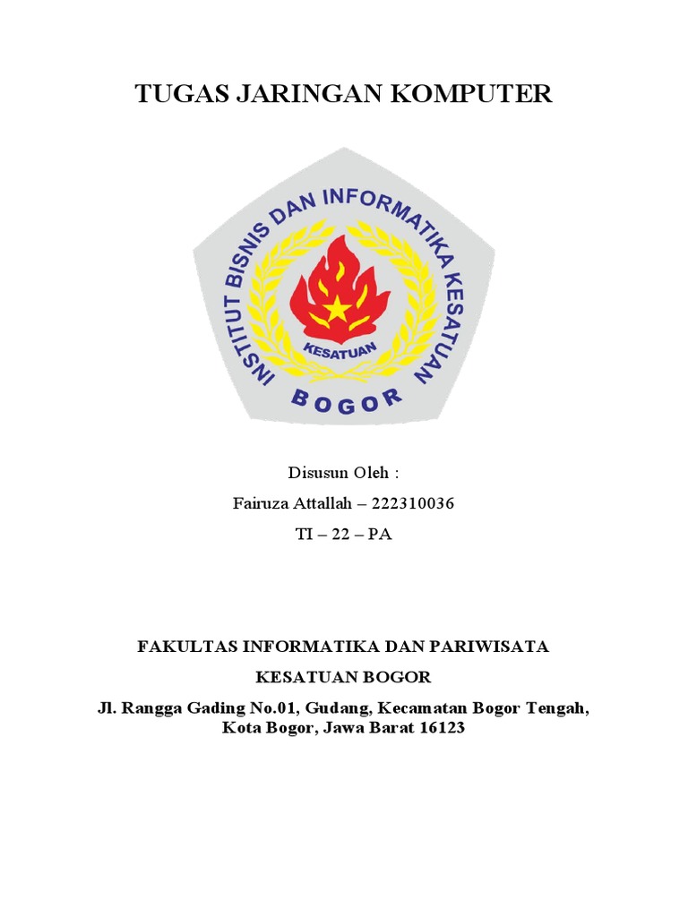 Tugas Jarkom 2 Atala | PDF | Komputer