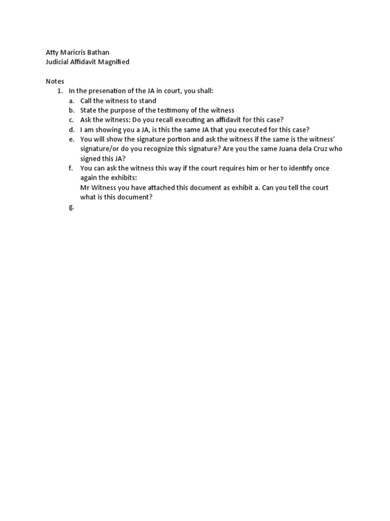 Atty Maricris Bathan | PDF