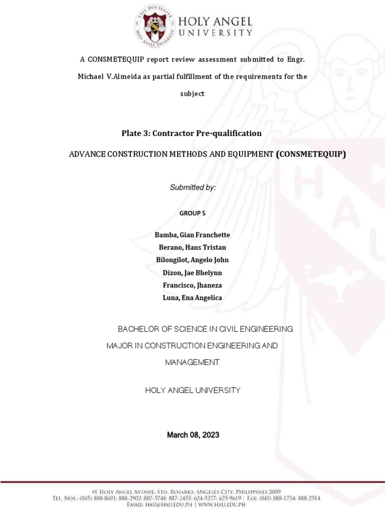 Contractor Pre-Qualification Requirements | PDF