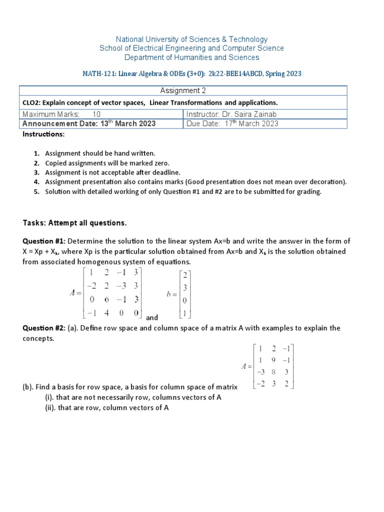 Assignment 2 | PDF | Teaching Methods & Materials | Science & Mathematics