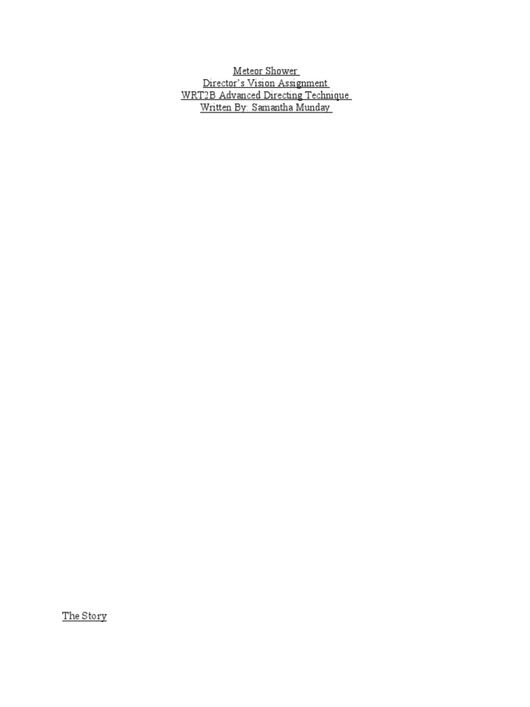 Meteor Shower | PDF | Camera