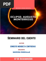 Analisis Del Cuento El Eclipse | PDF | Civilización maya | Cuentos