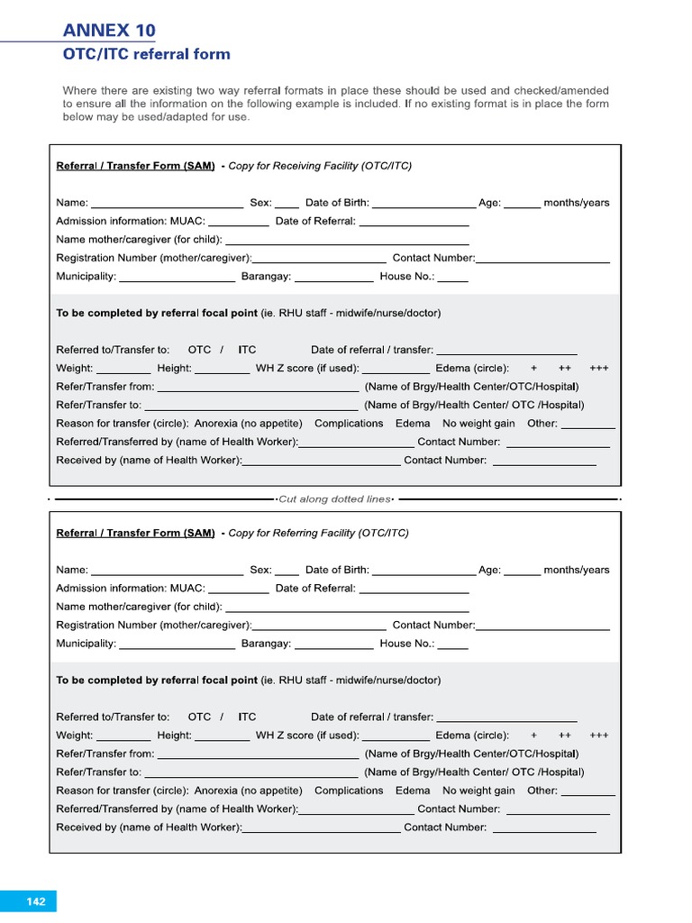 2 ITC Referral Form PDF | PDF