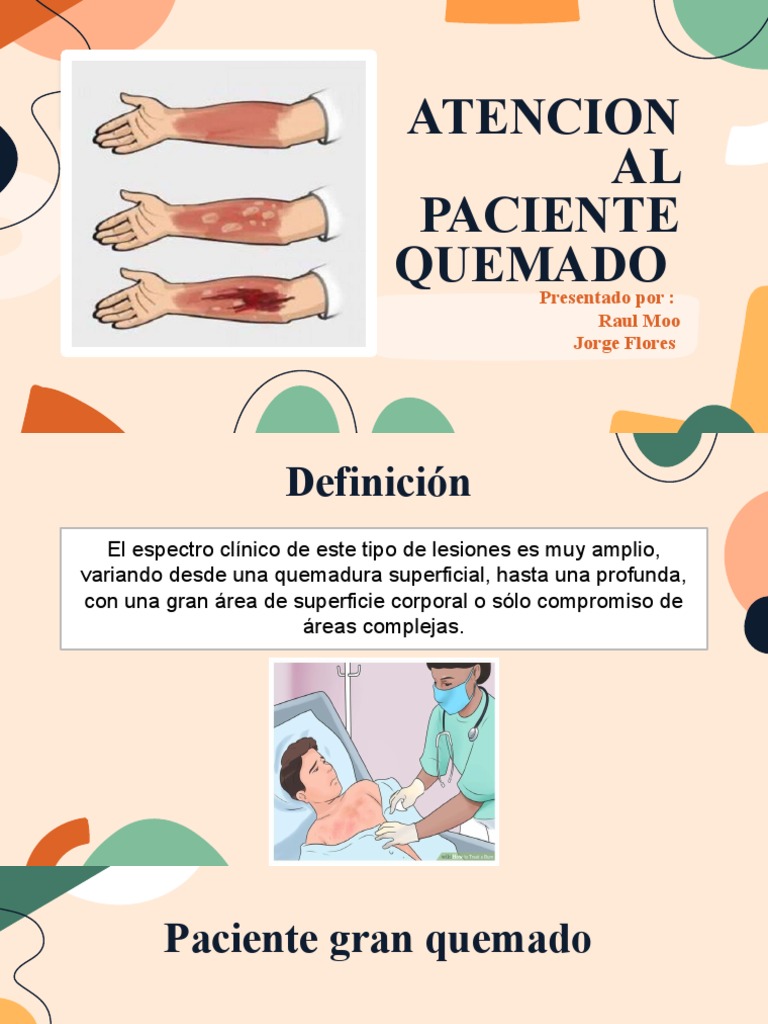 Paciente Quemado R | PDF | Quemar | Herida