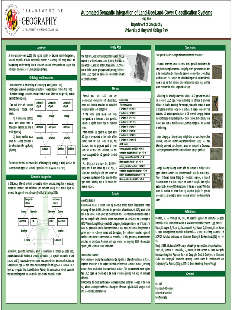 Automated Semantic Integration of Land-Use Land-Cover Classification Systems | PDF | Geographic ...