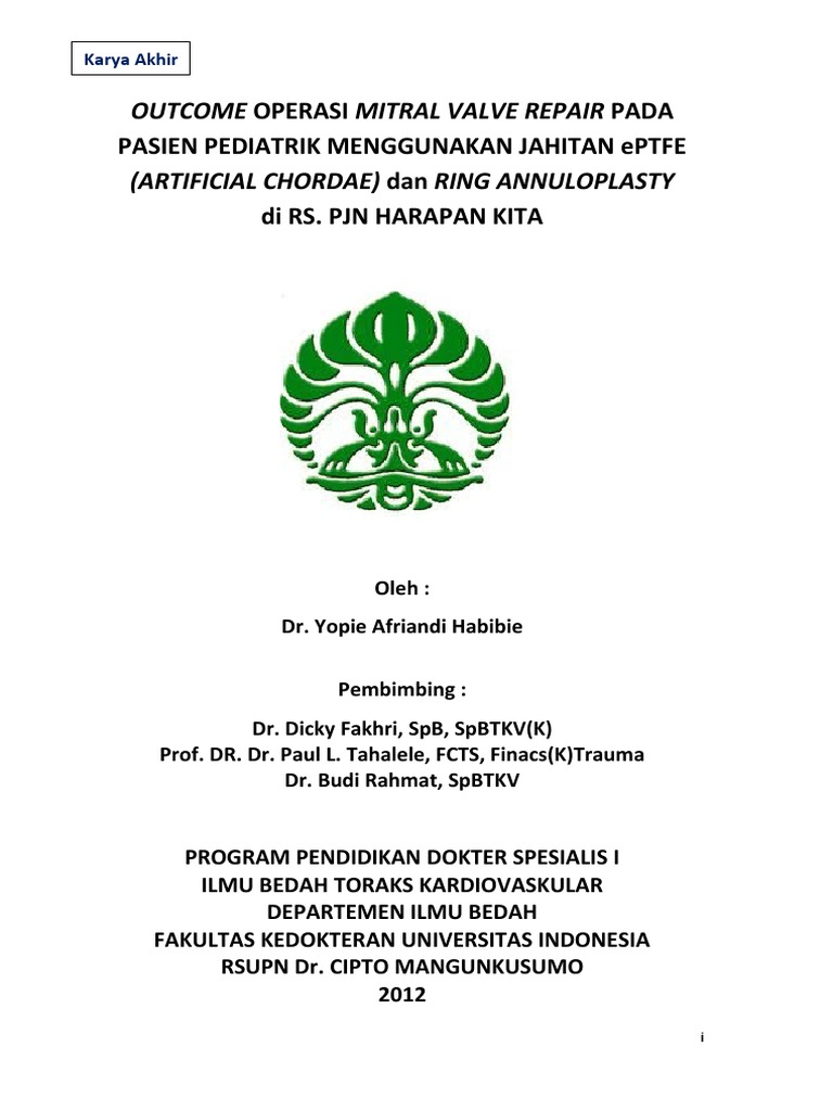 Cover Paper Mitral-FINAL | PDF