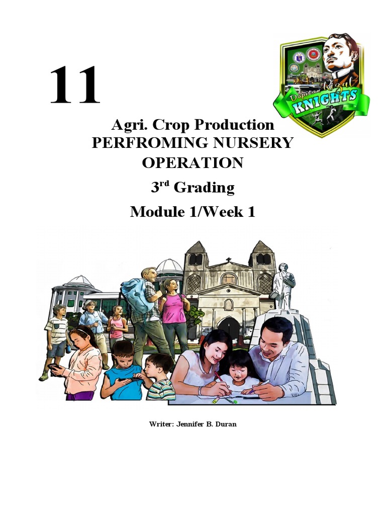 3RD Grading PERFORMING NURSERY OPERATIONS Grade 11 | PDF | Agricultural ...