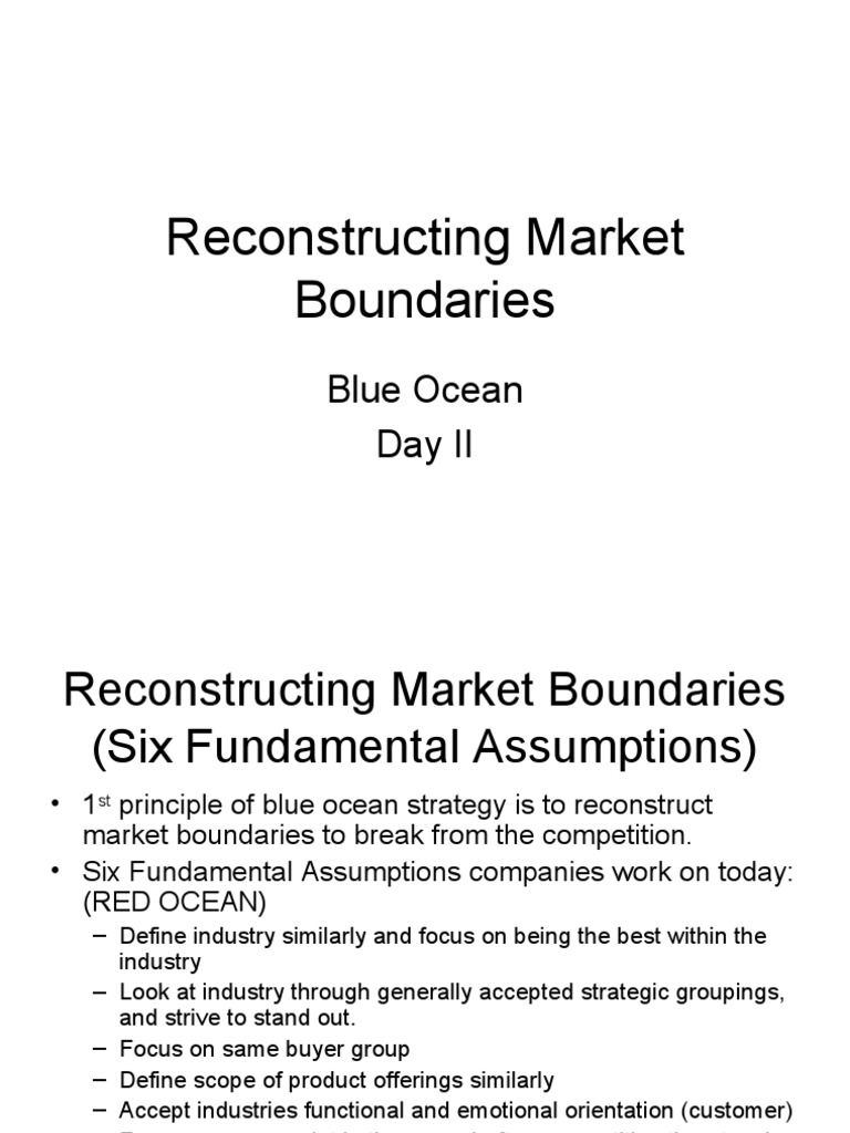 Day Ii Ch 3 To 5 Reconstructing Market Boundaries Download Free Pdf Market Economics