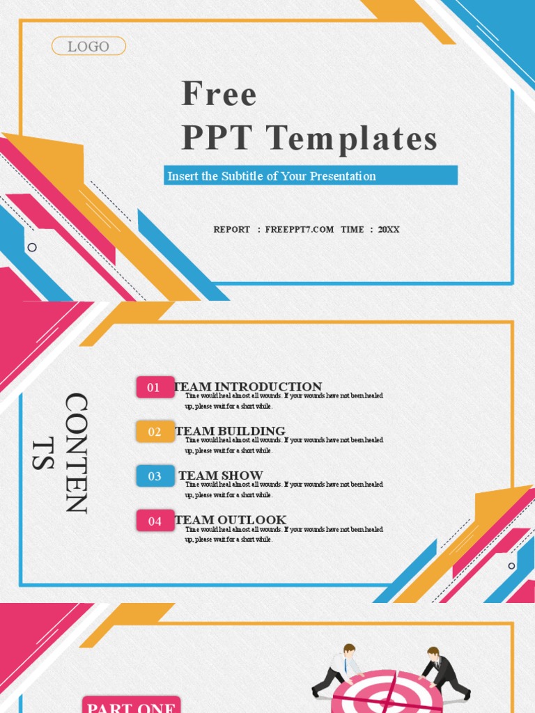 Free PPT Templates: Insert The Subtitle of Your Presentation | PDF