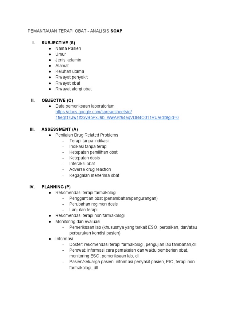 Analisis Soap | PDF | Pengembangan Diri | Kesehatan Holistik