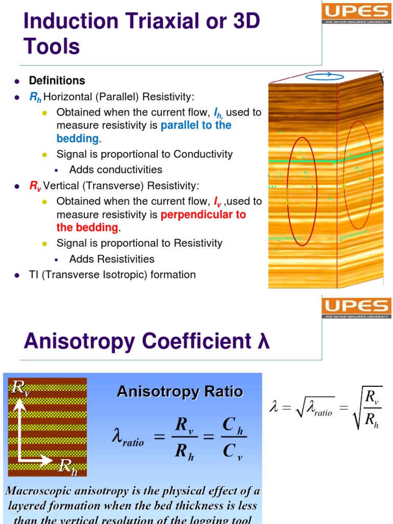 Induction Triaxial or 3D Tools: Definitions | PDF | Electrical Resistivity And Conductivity ...