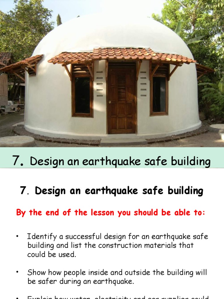 Earthquake Safe Building | PDF | Earthquakes | Building